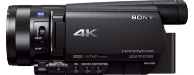 4K Camcorder | Portable Video Camera | FDR-AX100E | Sony Ireland